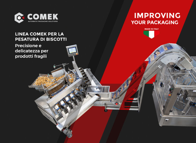 Comek - Impianti automatici di pesatura, imballaggio e confezionamento